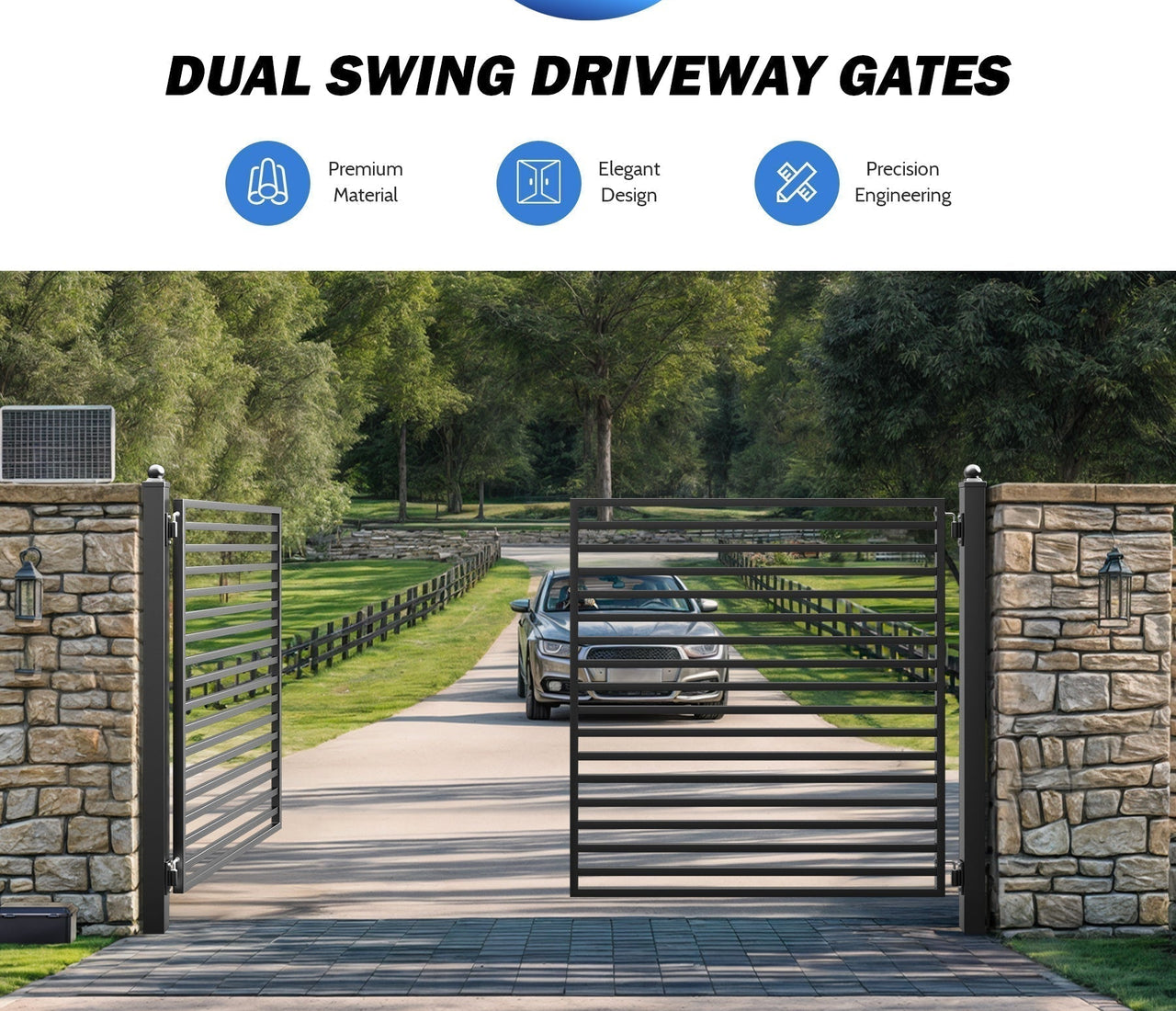 Best Heavy-Duty Swing Gate Opener For Swing Gates – ZUMI