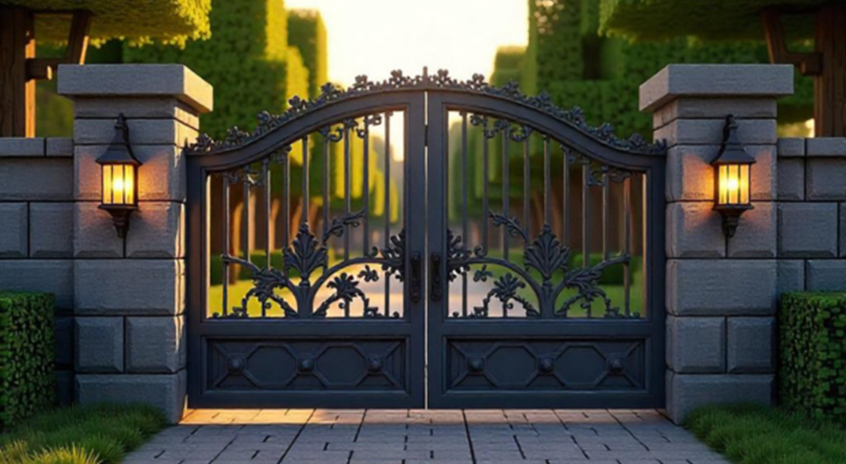 4 Minecraft-Inspired Fence Gates That Will Give You Security and Style ...